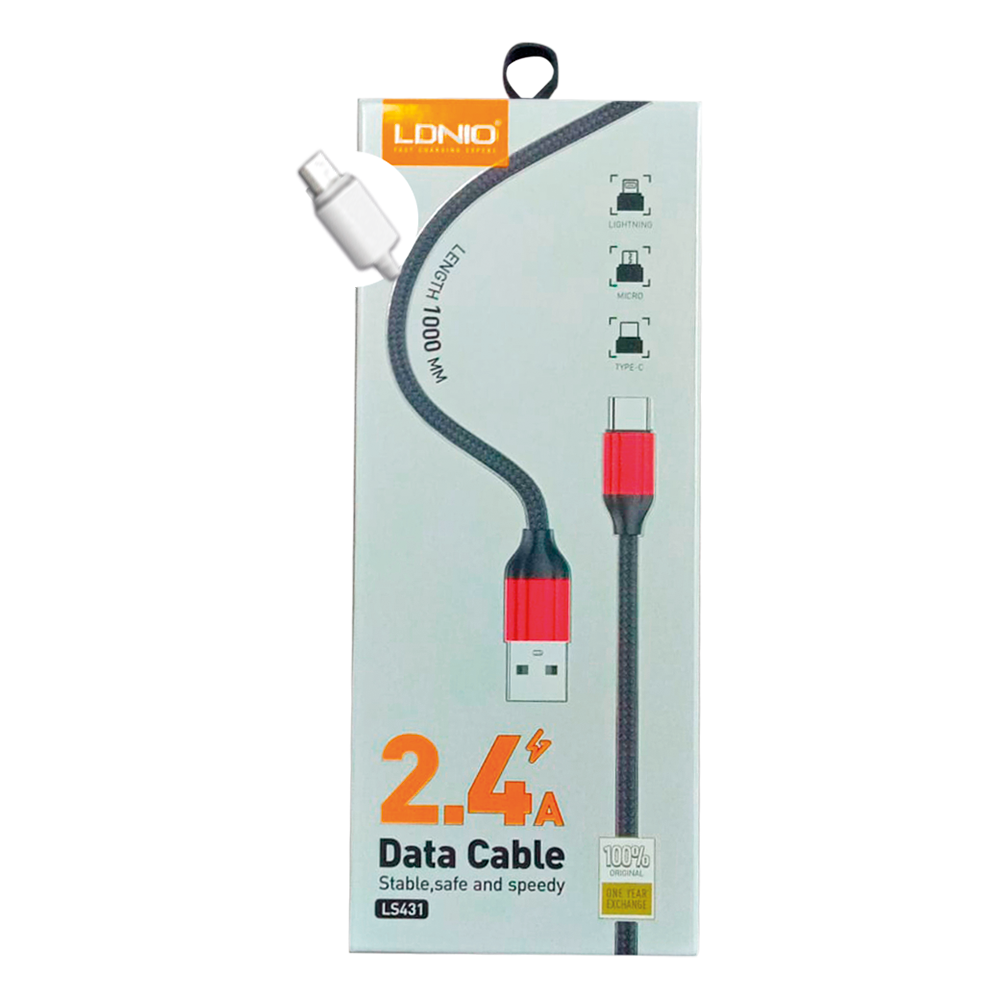 Cable De Datos LDNIO LS-431 Tipo V8 - CelularFin